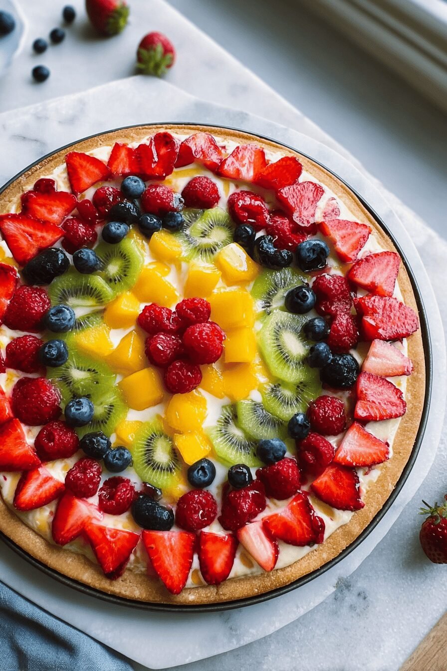 Fruit Pizza Recipes With Fresh Fruits And Creamy Toppings