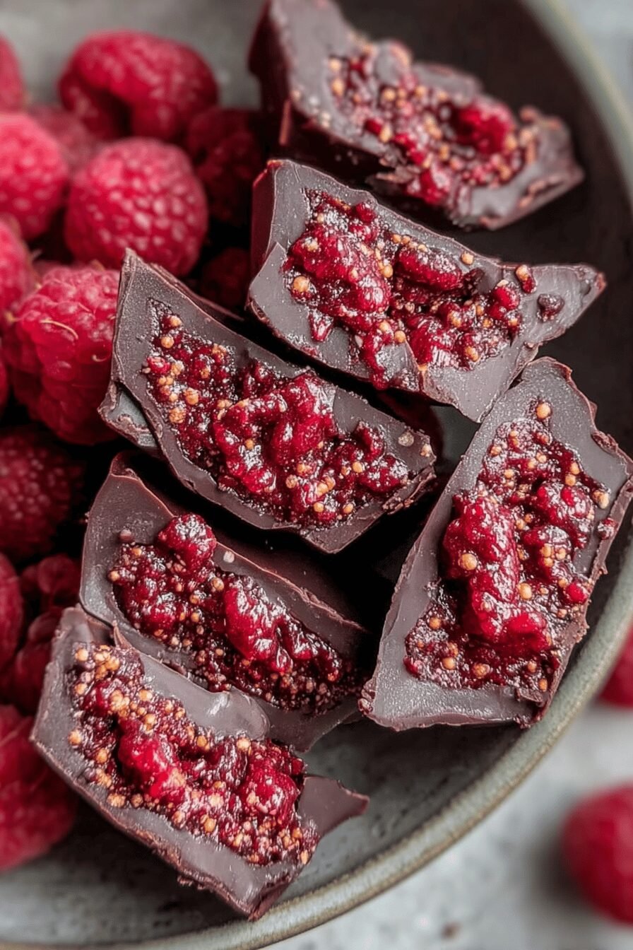 Raspberry Jam Chocolate Bites Recipe With Quick Steps