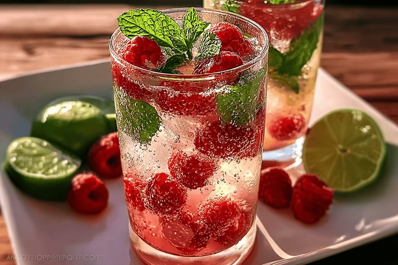 Titos Raspberry Coconut Mojito Recipe With Fresh Mint And Lime