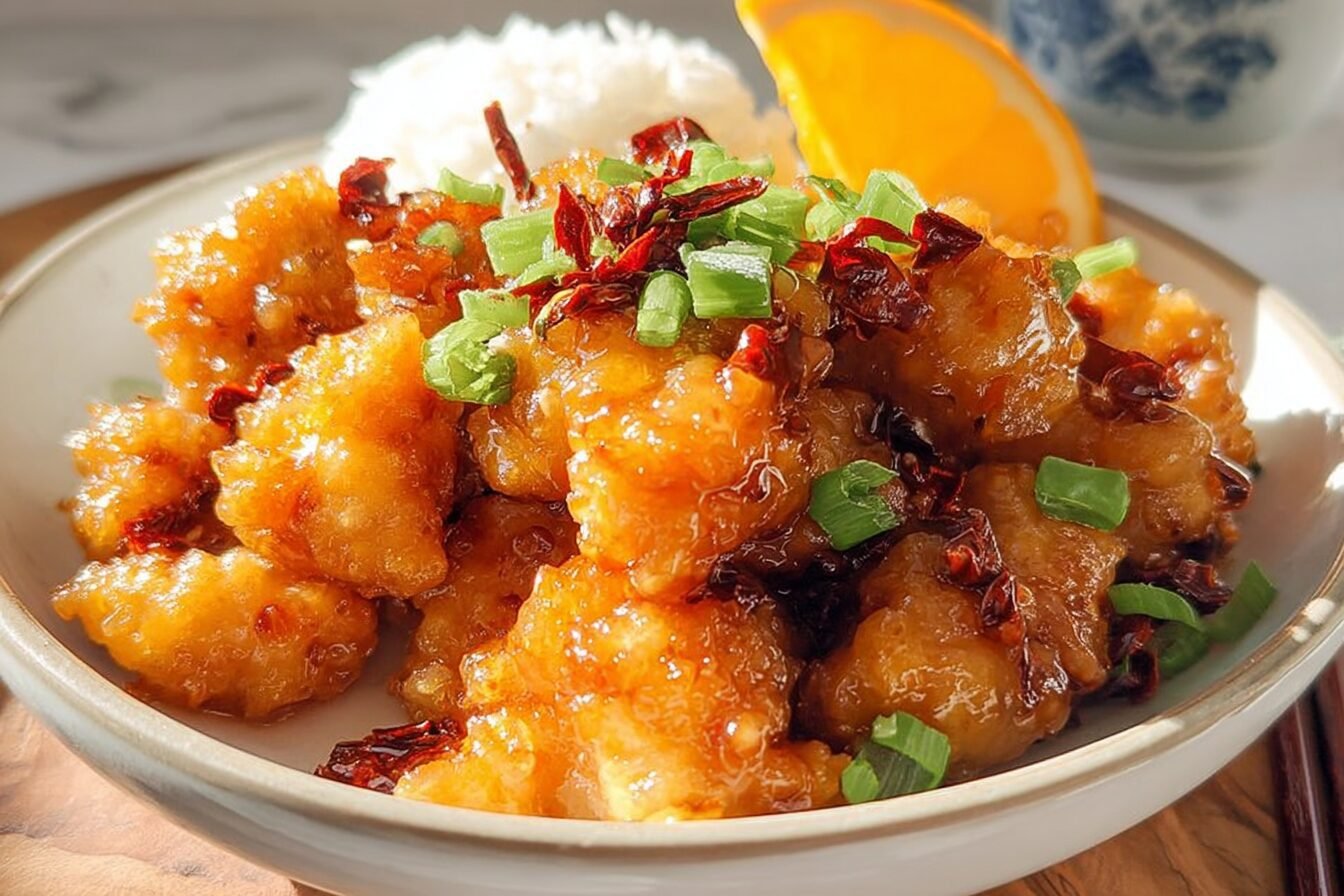 Homemade Orange Chicken Recipe With Crispy Coating And Sauce