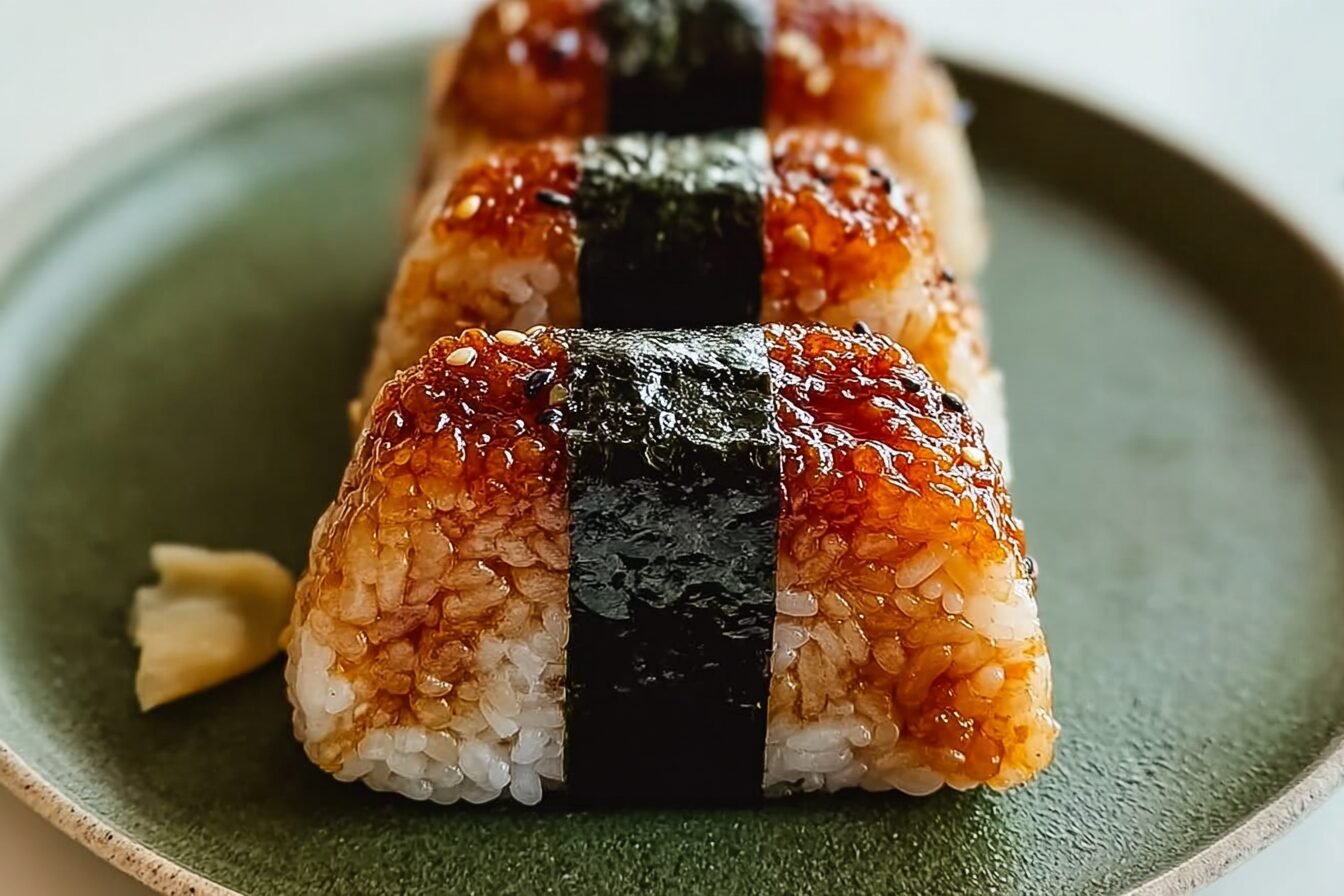 Spicy Edamame Yaki Onigiri Recipe With Bold Flavor