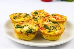 Make Easy Egg Muffins With Spinach And Feta Recipe